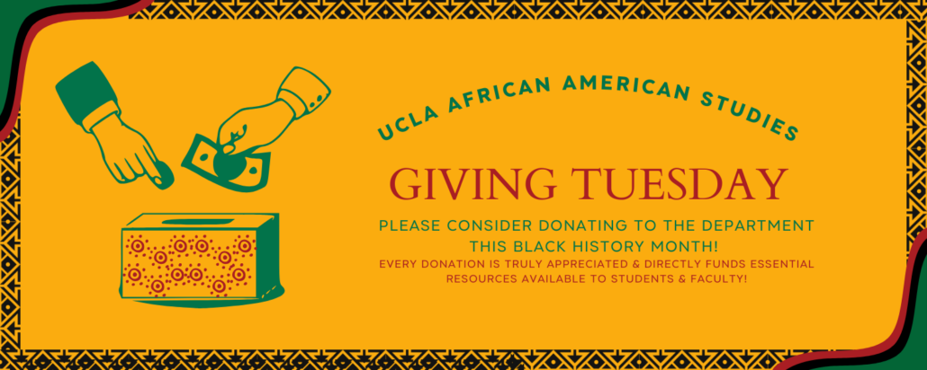 UCLA Department of African American Studies